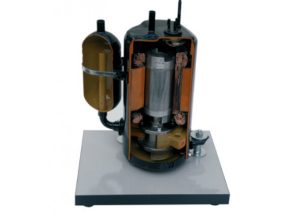 Cut-Section-Model-of-Rotary-Compress – Sun LabTek