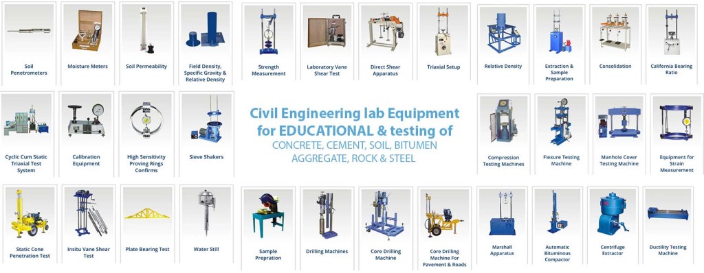 Civil engineering lab equipment – Sun LabTek